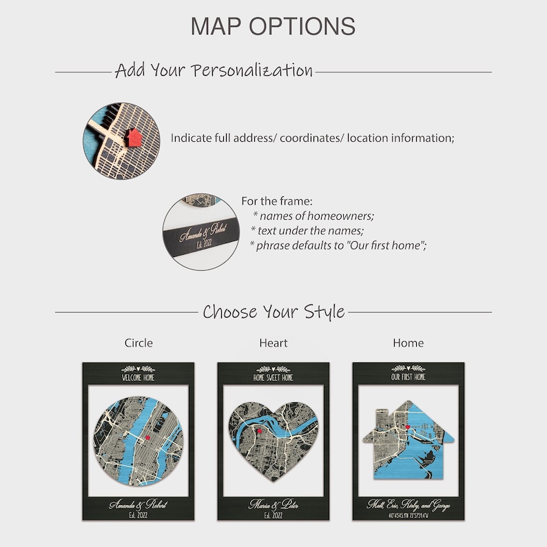 Custom House Map: 3D Wood Wall Art, Home Improvement Decor, 5th ...
