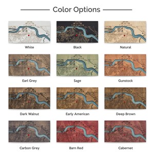 Magnetic Key Holder for Wall, Custom Wooden Location/city Map Wall Key ...