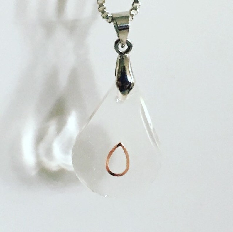 Teardrop Necklace, Sympathy Gift, Teardrop Pendant, Minimalist Necklace ...