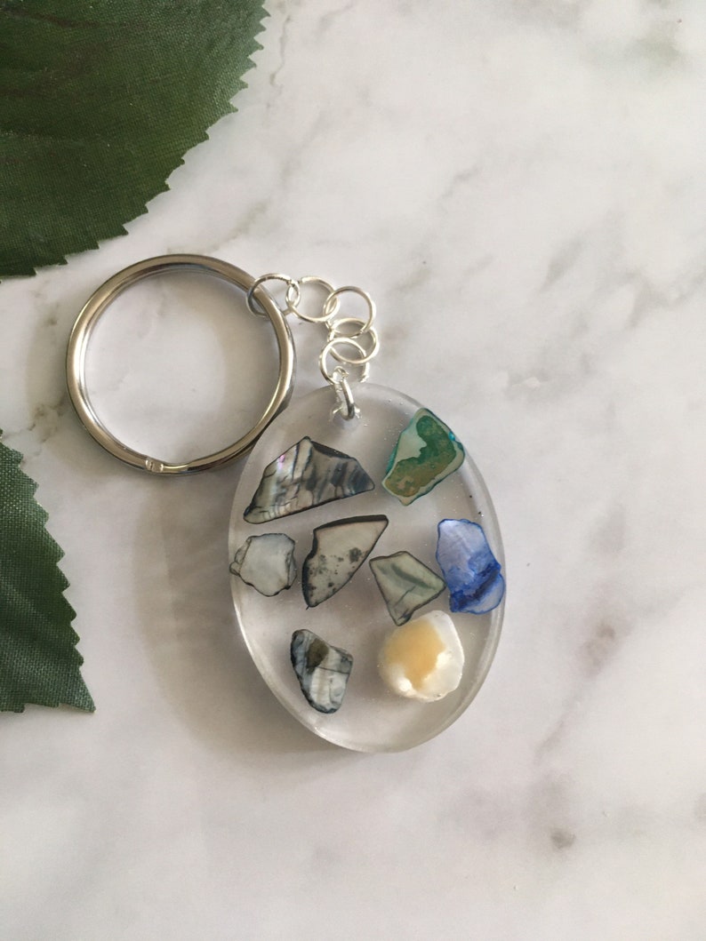 Shell Keychain Keychain Gift Shell Lover Keyring Car | Etsy