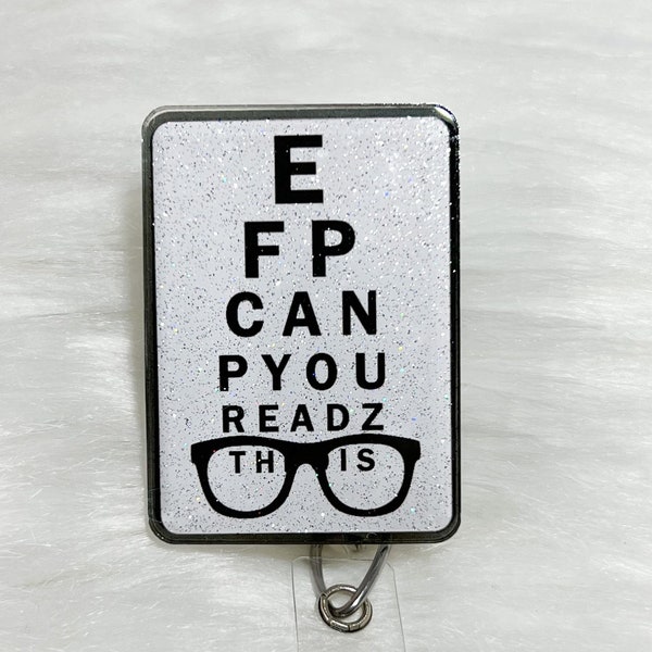 Eye Doctor Badge Reel - Etsy