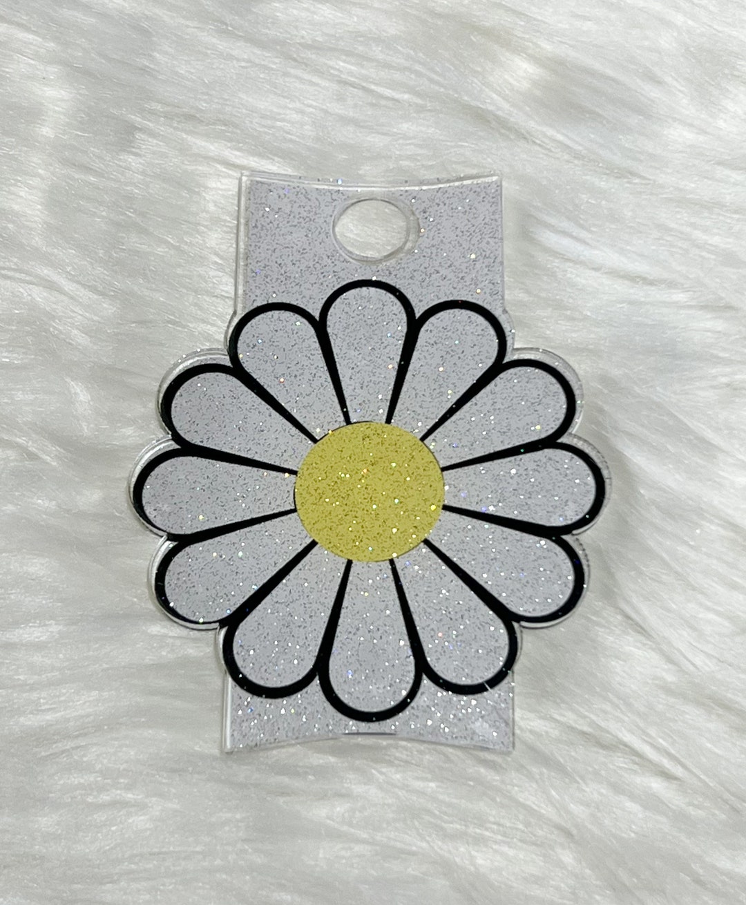 Daisy Tag for for Tumbler Lid, 40oz Tumbler Tag, Tumbler Tag, Cute ...