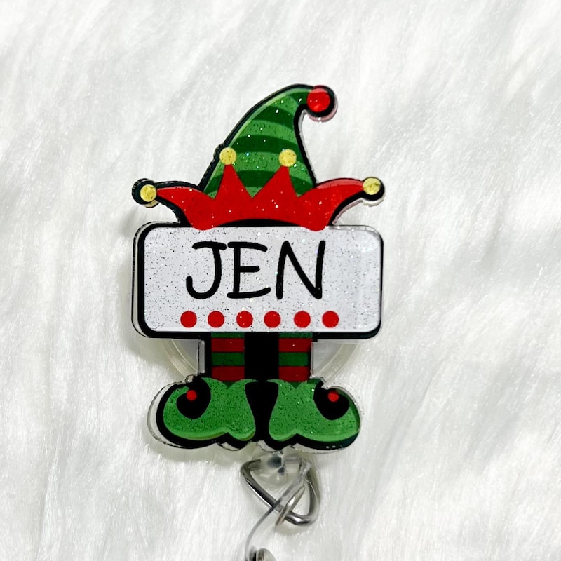 Elf Badge Reel - Etsy
