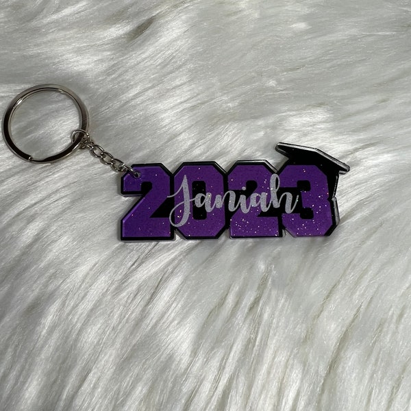 Graduation Keychain - Etsy