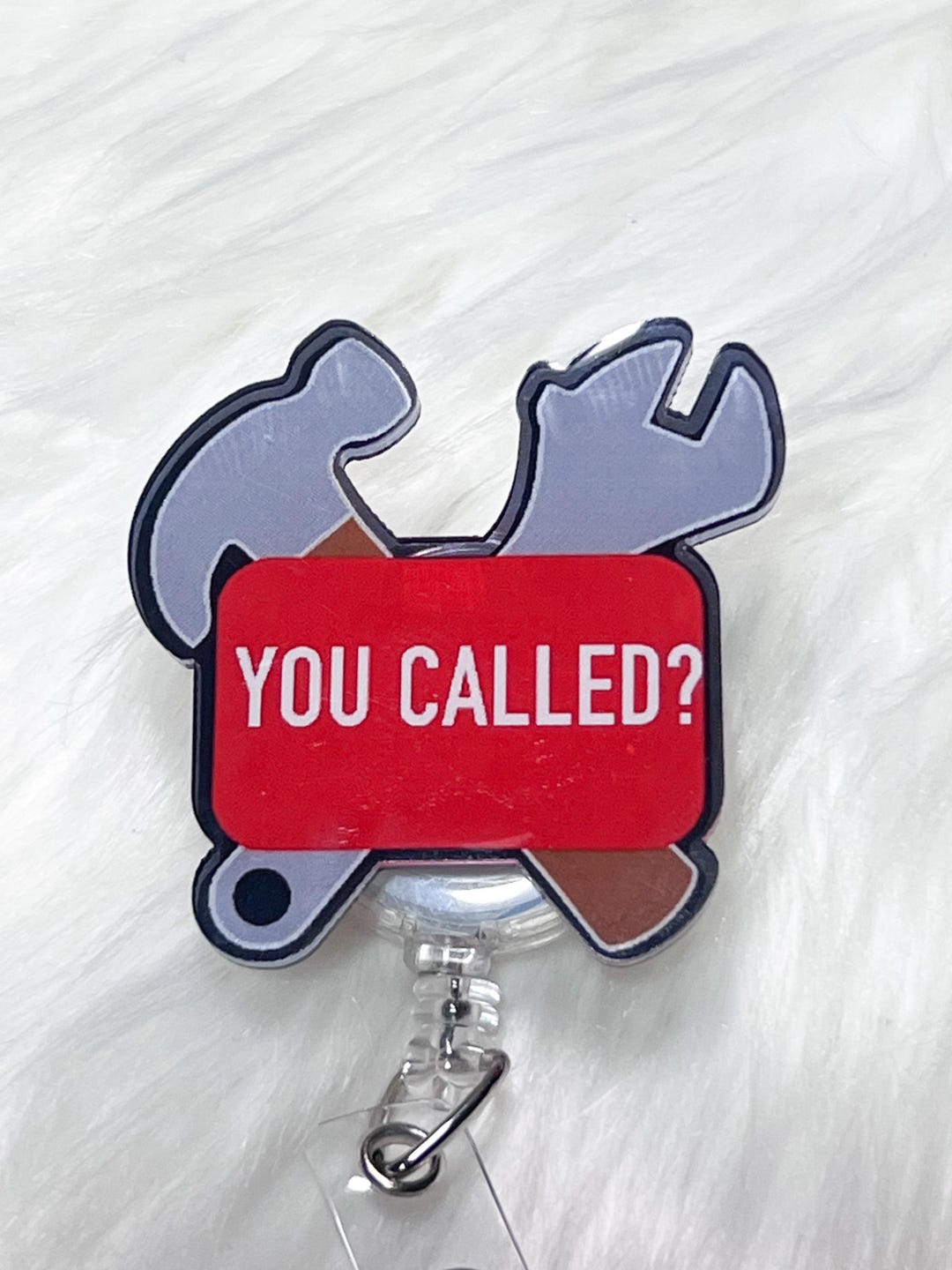 Toolbox Badge Reel, Maintenance Badge Reel, Shop Badge Reel, Tool Badge ...