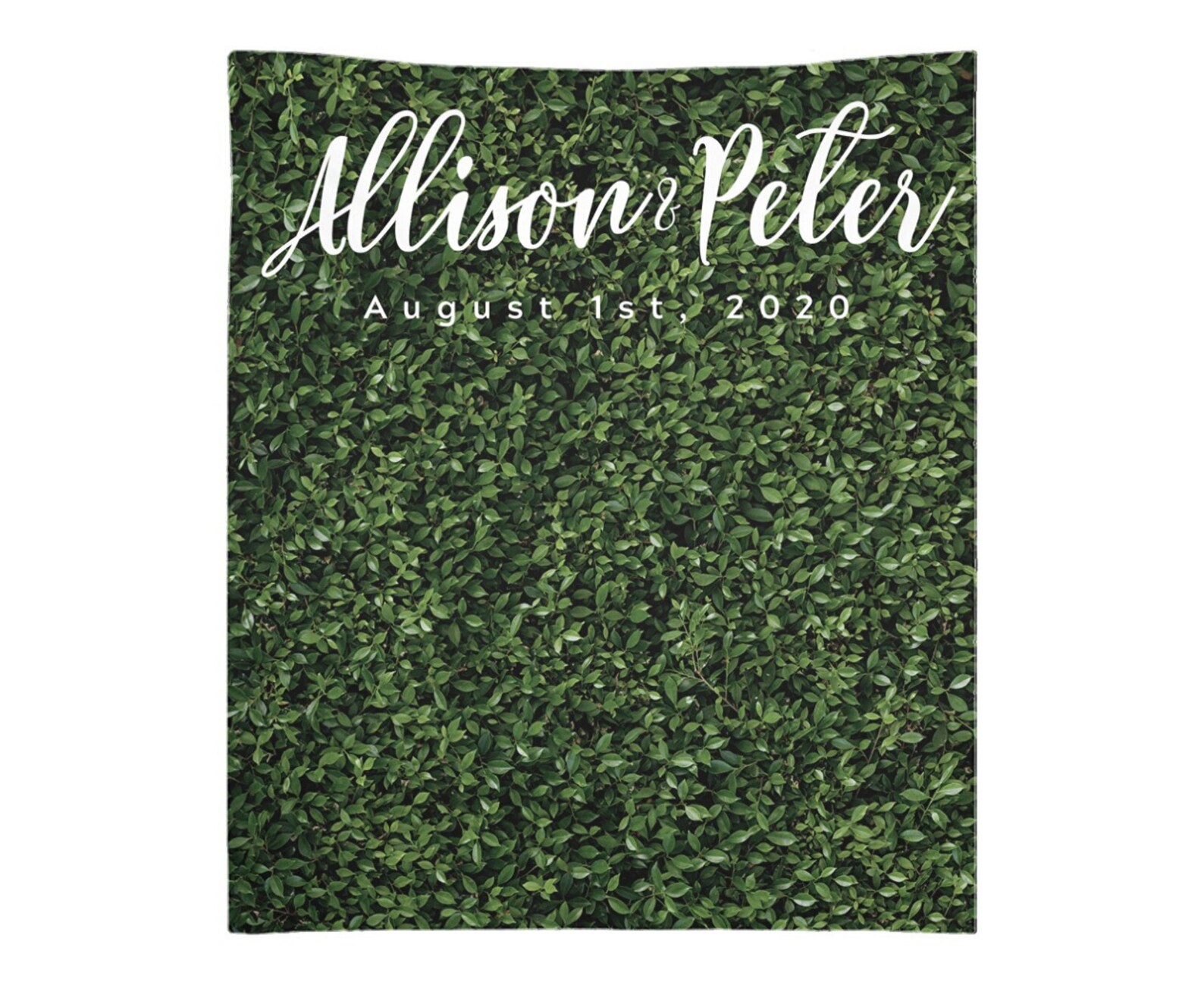 Hedge Wall Sign Hedge Wedding Backdrop Wedding Decorations - Etsy