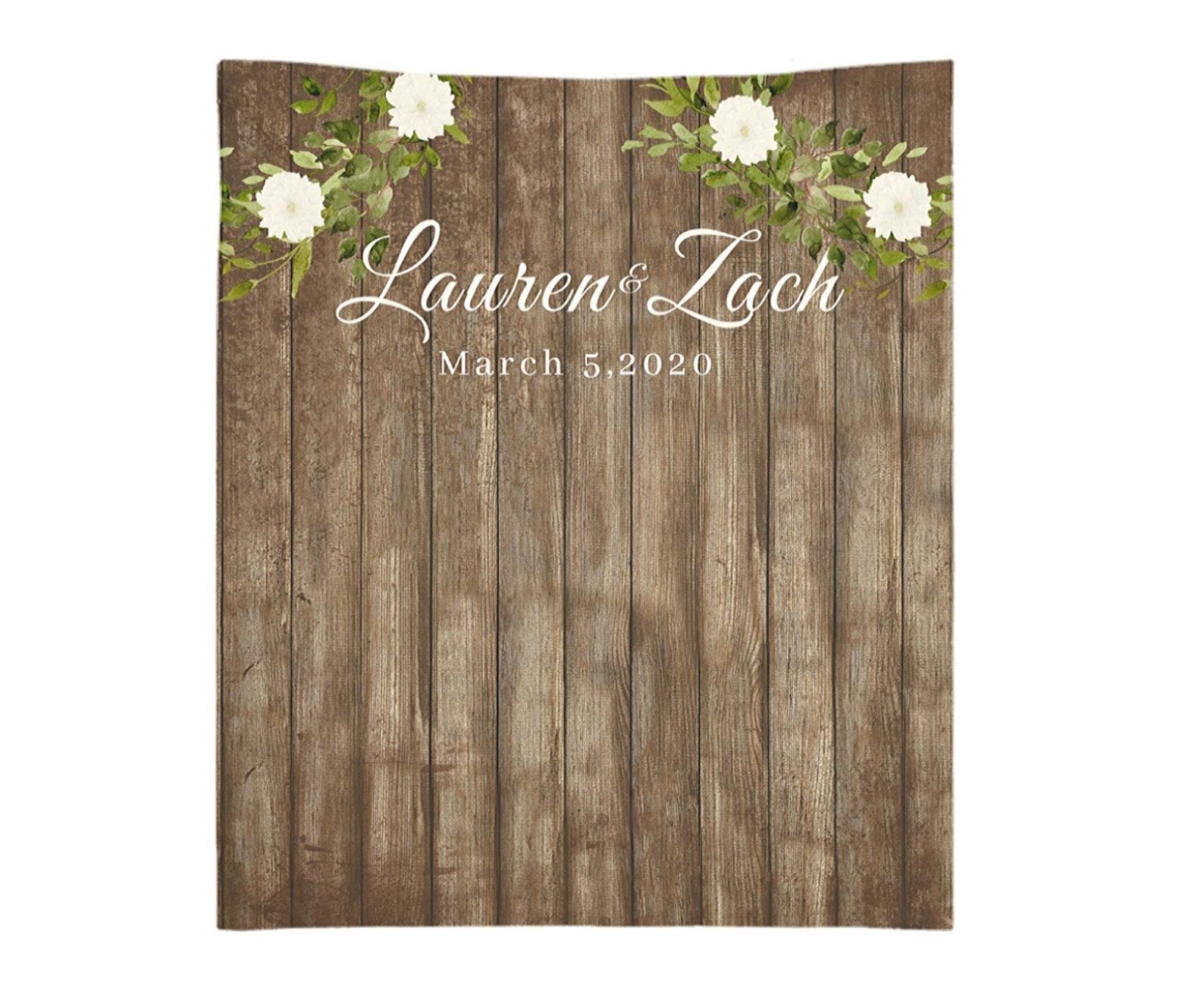 Rustic Wedding Decor Wedding Backdrop for Reception Photo - Etsy