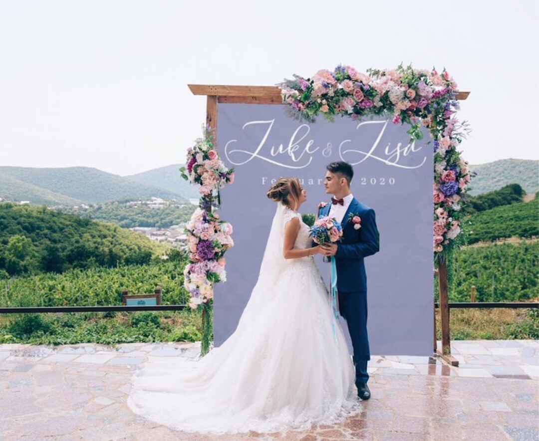 Wedding Backdrop for Reception , Photobooth Backdrop Wedding, Photo ...