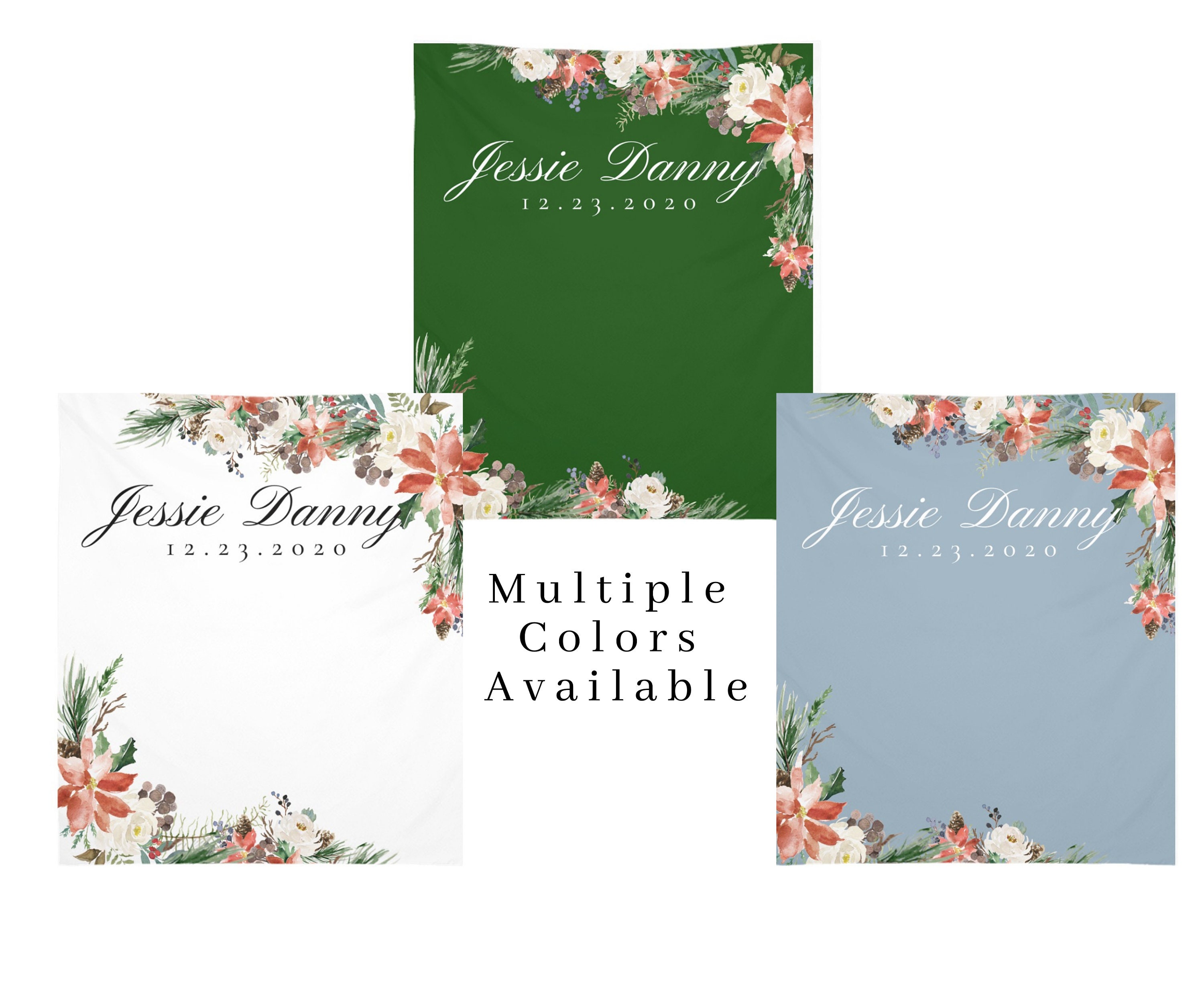 Winter Wedding Decor Wedding Backdrop for Reception | Etsy