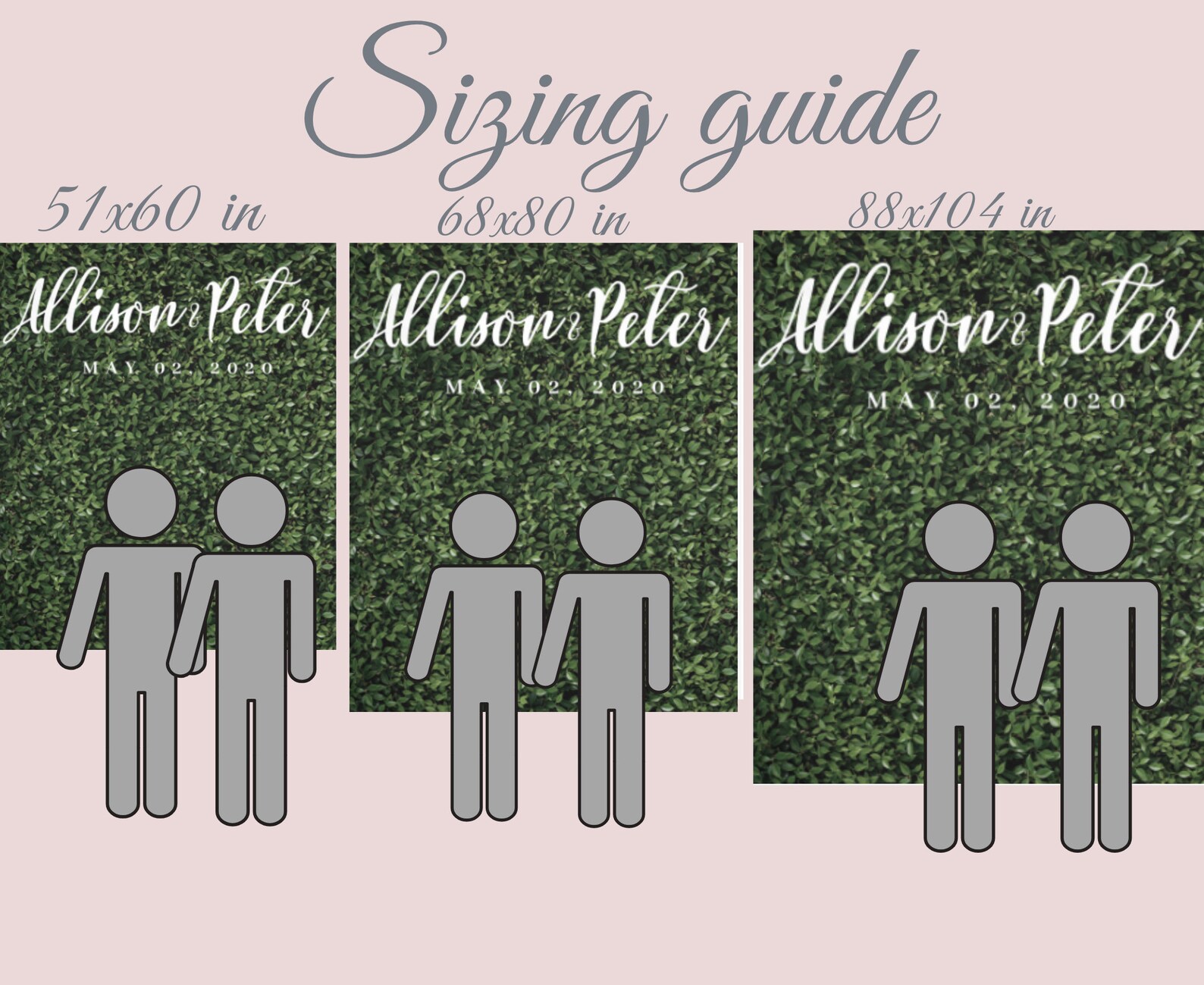 Hedge Wall Sign Hedge Wedding Backdrop Wedding Decorations - Etsy