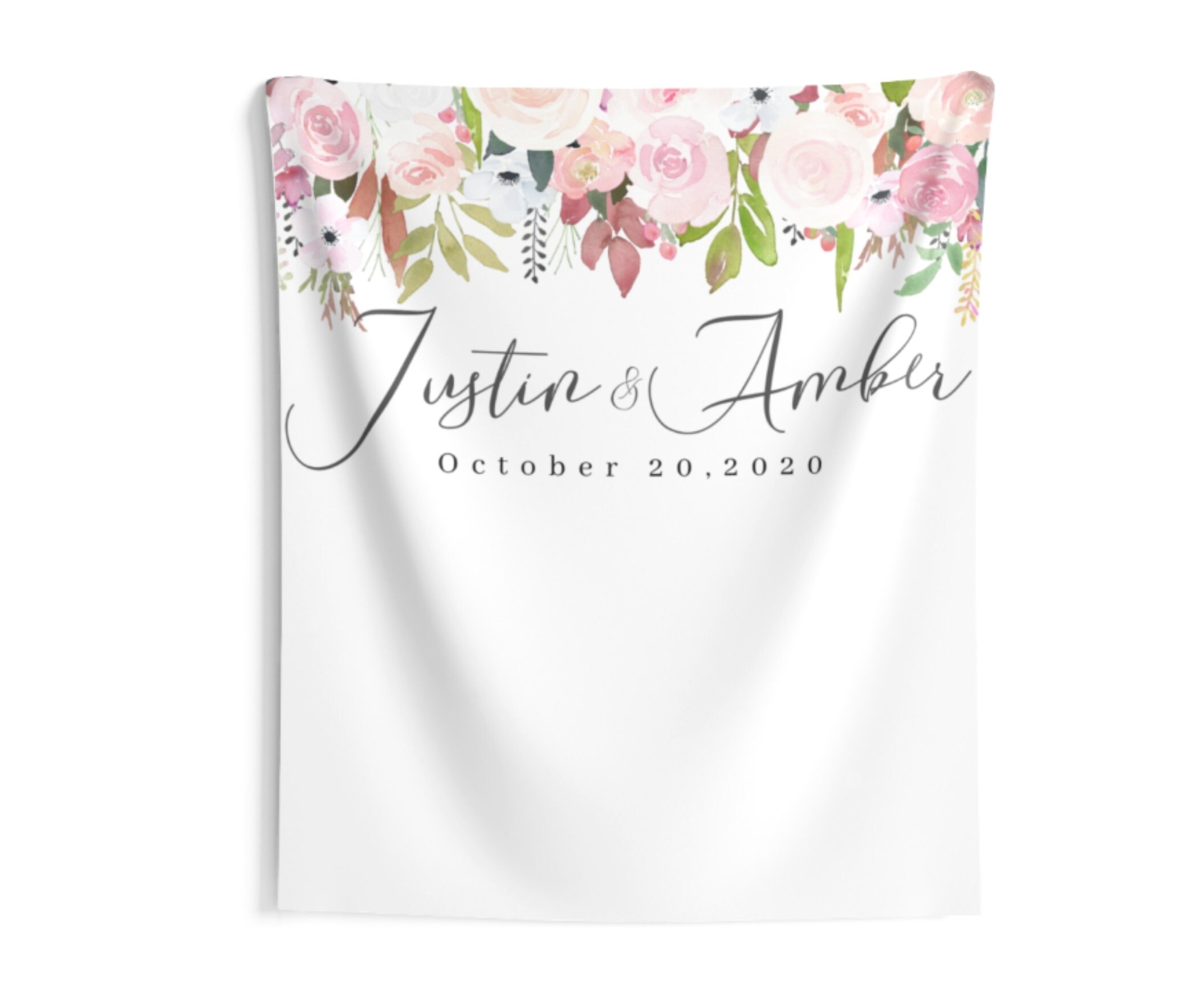 Spring Wedding Decor Blush Wedding Wedding Backdrop for - Etsy