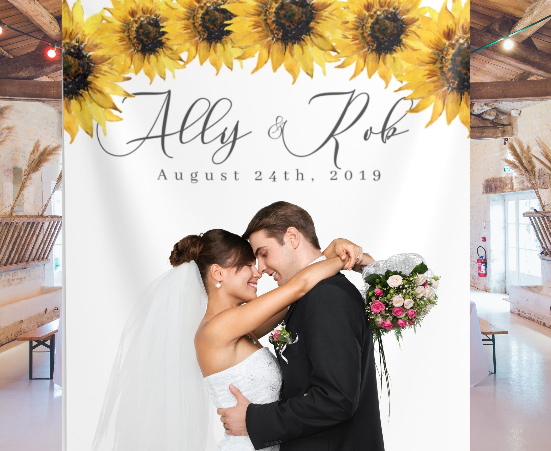 Sunflower Wedding Sunflower Wedding Decor Fall Wedding | Etsy