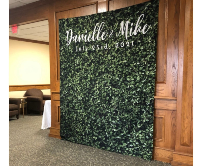 Hedge Wall Sign Hedge Wedding Backdrop Wedding Decorations - Etsy