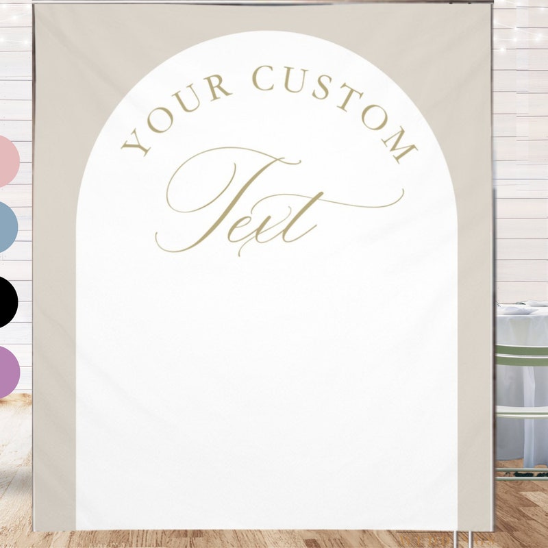 Custom Logo Backdrop - Etsy
