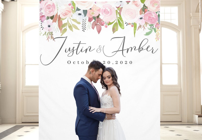 Spring Wedding Decor Blush Wedding Wedding Backdrop for - Etsy