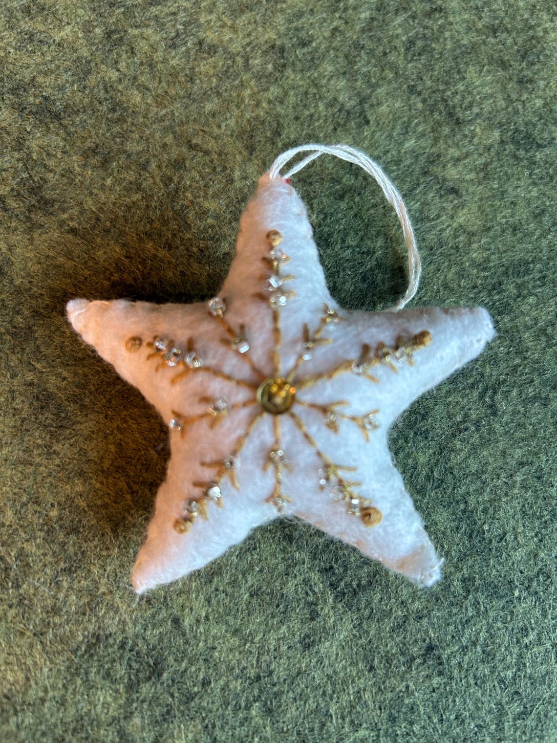 DIY Embroidery Felt Star Ornament Kit. Set of 3 Beginner Friendly ...