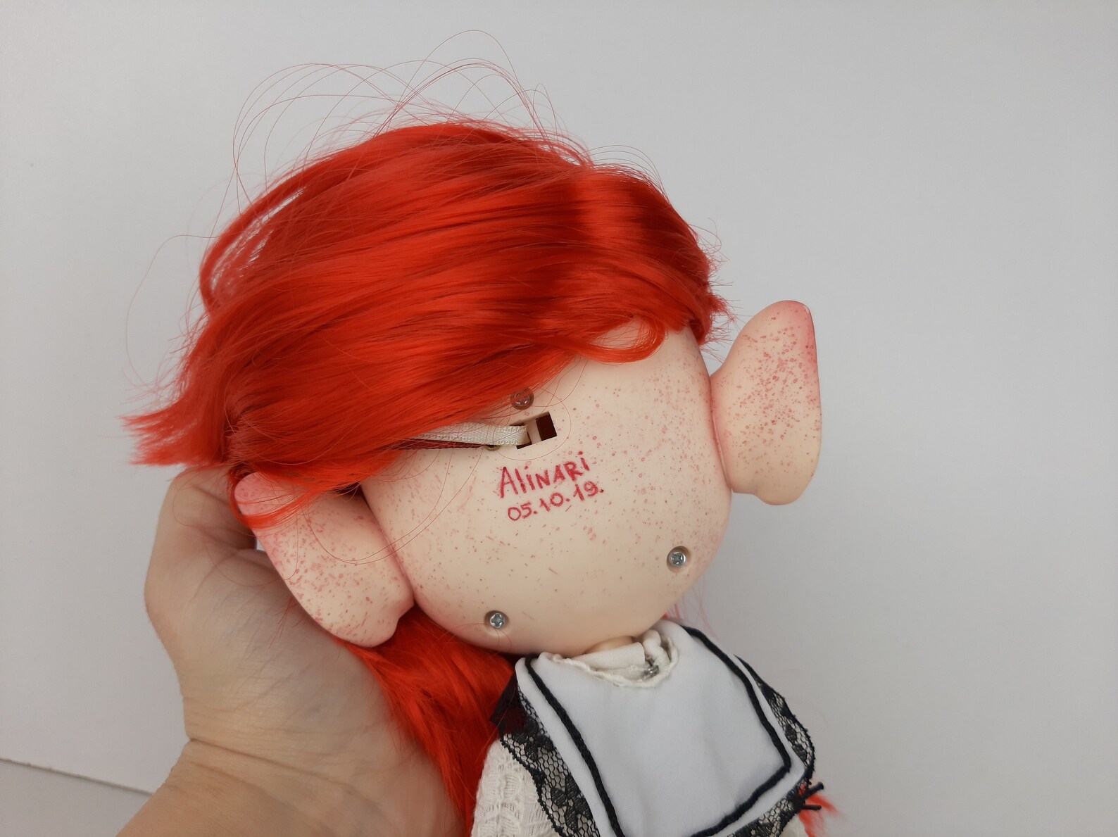 SOLD Blythe Doll Custom OOAK Creepy Girl Without Mouth / - Etsy