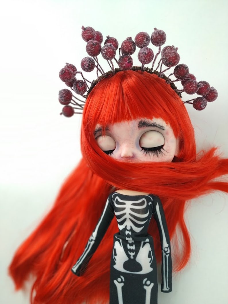 SOLD Custom Blythe Cute Creepy Doll on Licca Body / Horror - Etsy