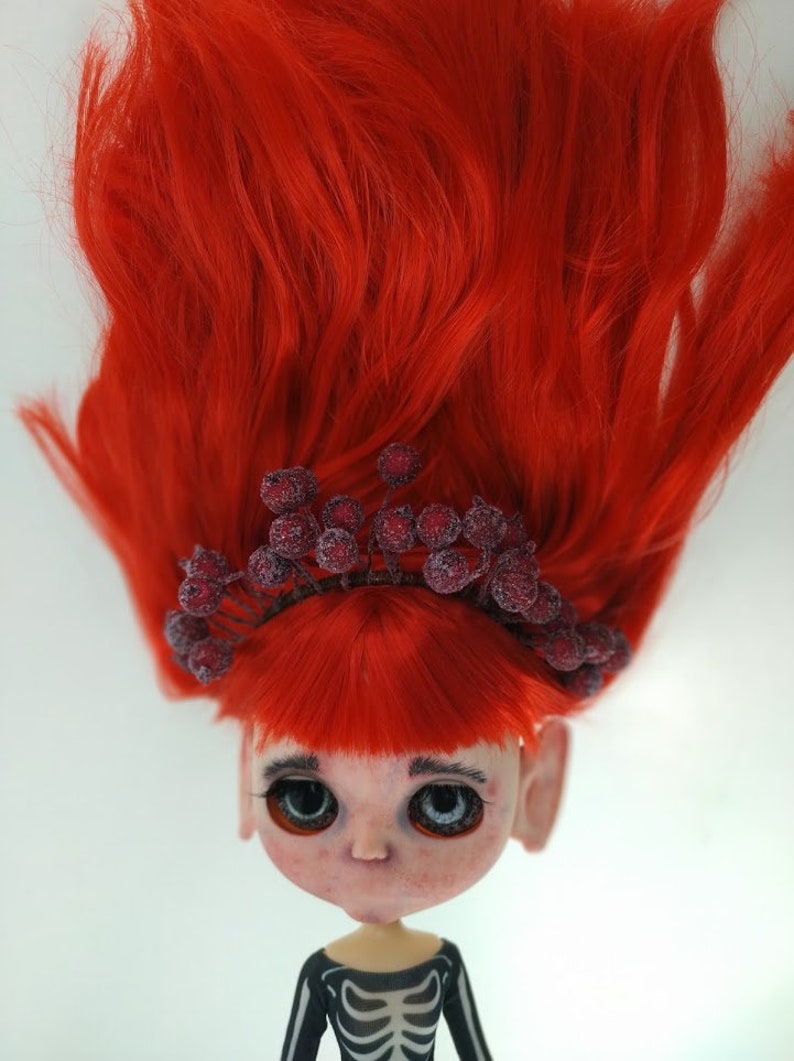 SOLD Custom Blythe Cute Creepy Doll on Licca Body / Horror - Etsy