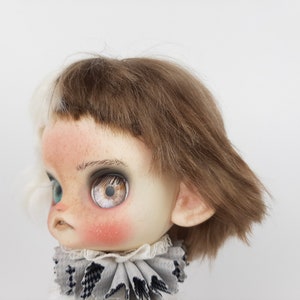 SOLD Custom Pullip Dal Half Albino Doll Eyes Heterochromia OOAK Cute Fly Agaric by Alinari - Etsy
