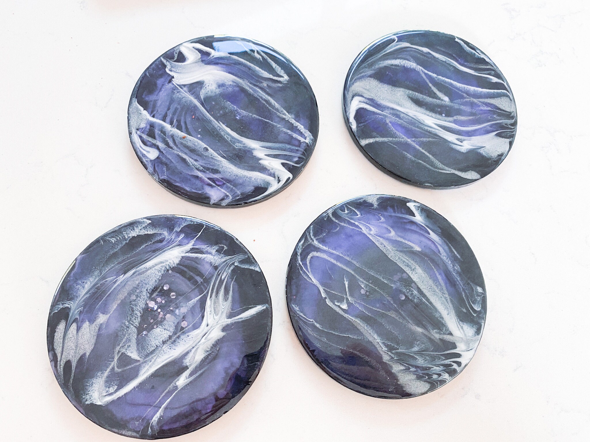 Abstract Coasters for Men / Absorbent / Modern Art Cup - Etsy Singapore