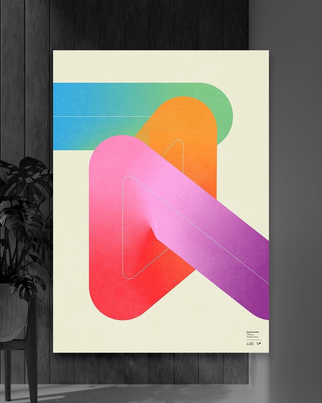 Transcend // Unique Art Print // Poster // Digital Drafts Series ...