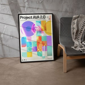 Made With Figma AI 05 // Unique Art Print // Poster // Digital Drafts ...