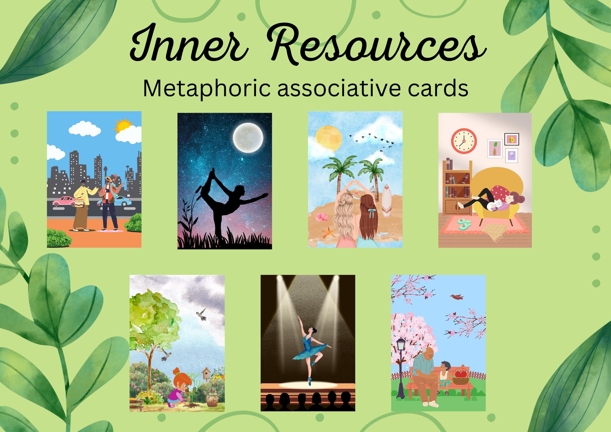 Inner Resources Metaphoric Cards - Etsy