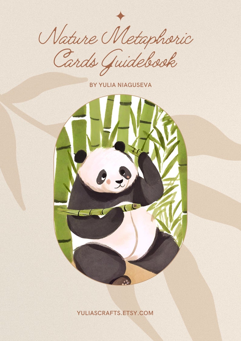 44 Printable Metaphoric Nature Cards Guidebook Metaphoric - Etsy