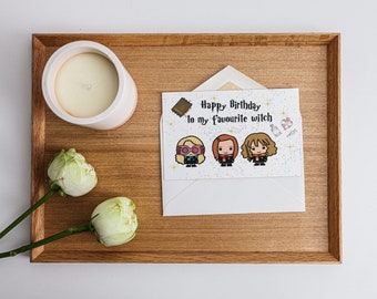 Hermione Birthday Card - Etsy