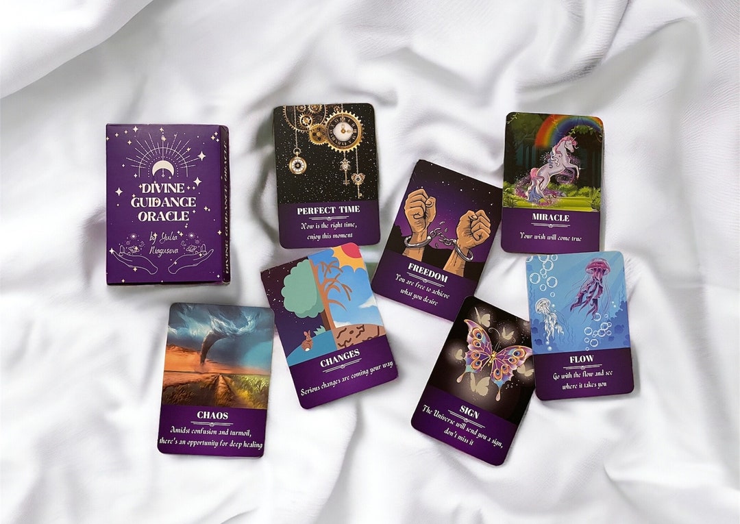 Divine Guidance Oracle Deck - Etsy