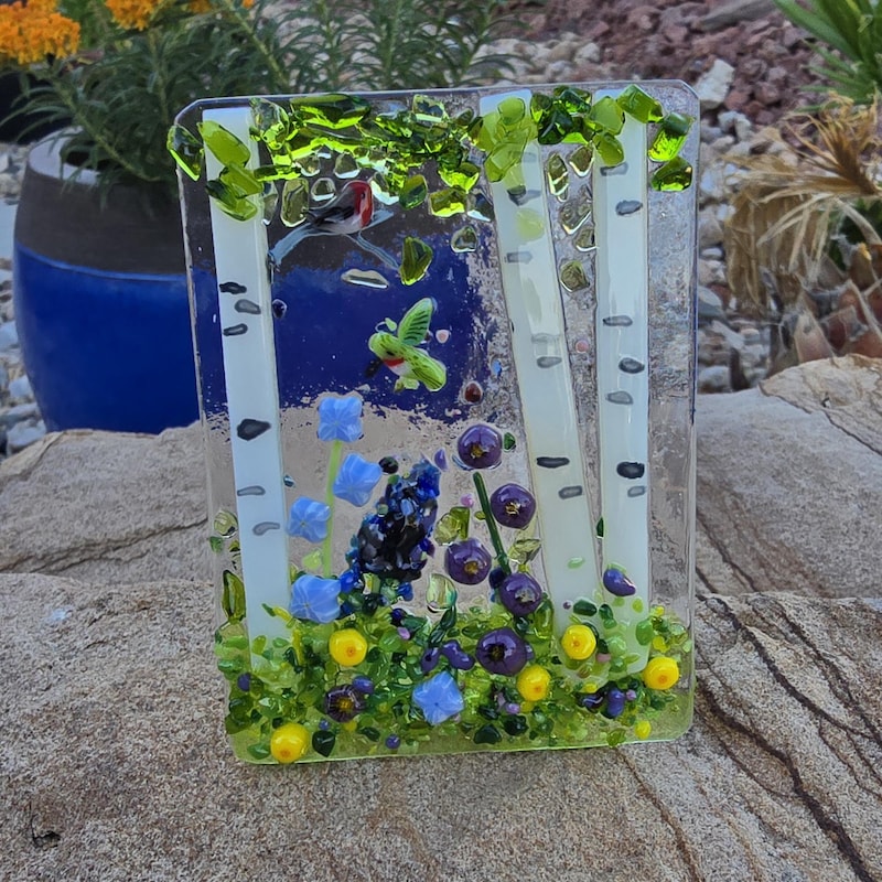 Wildflower Wood Light - Etsy