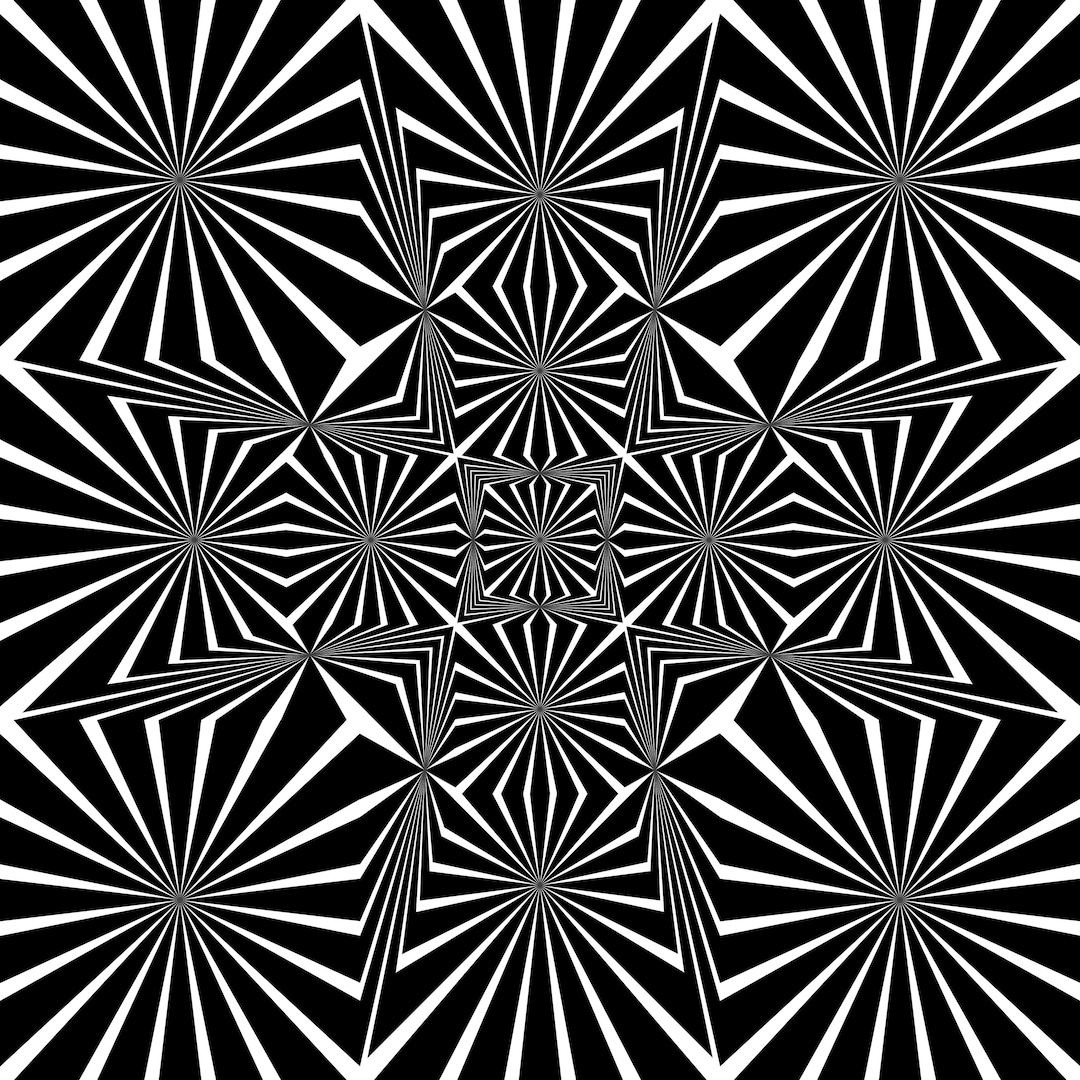 3 Come 25: Geometric/ Optical/ Op Art Fine Art Print - Etsy