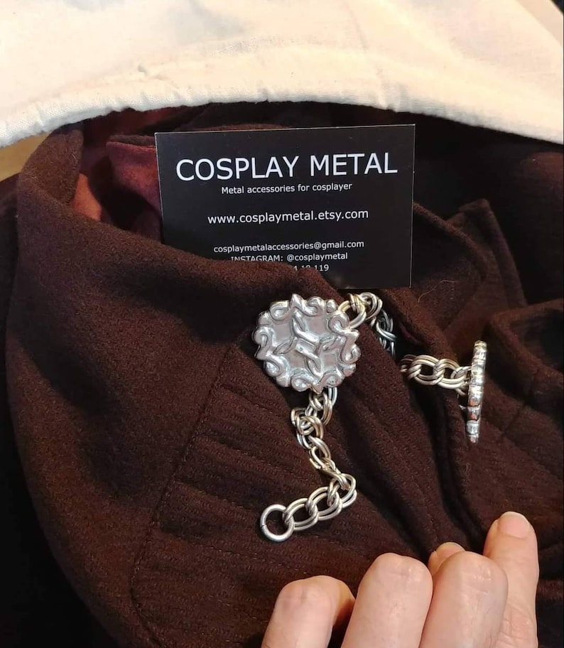 Dooku Cloak Clasp Count Dooku Buckle Darth Tyranus Lord Etsy