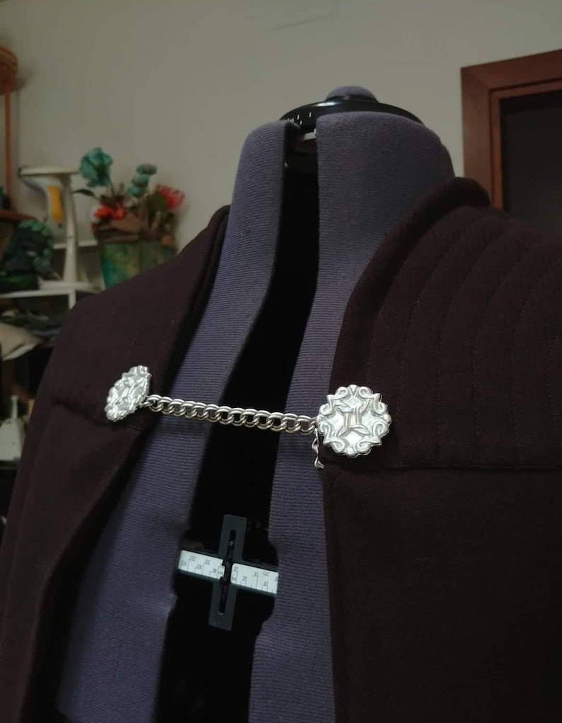 DOOKU Cloak Clasp Count Dooku Buckle Darth Tyranus Lord - Etsy