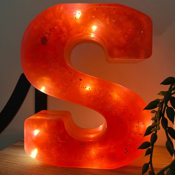 Large Light up Letters - Etsy UK