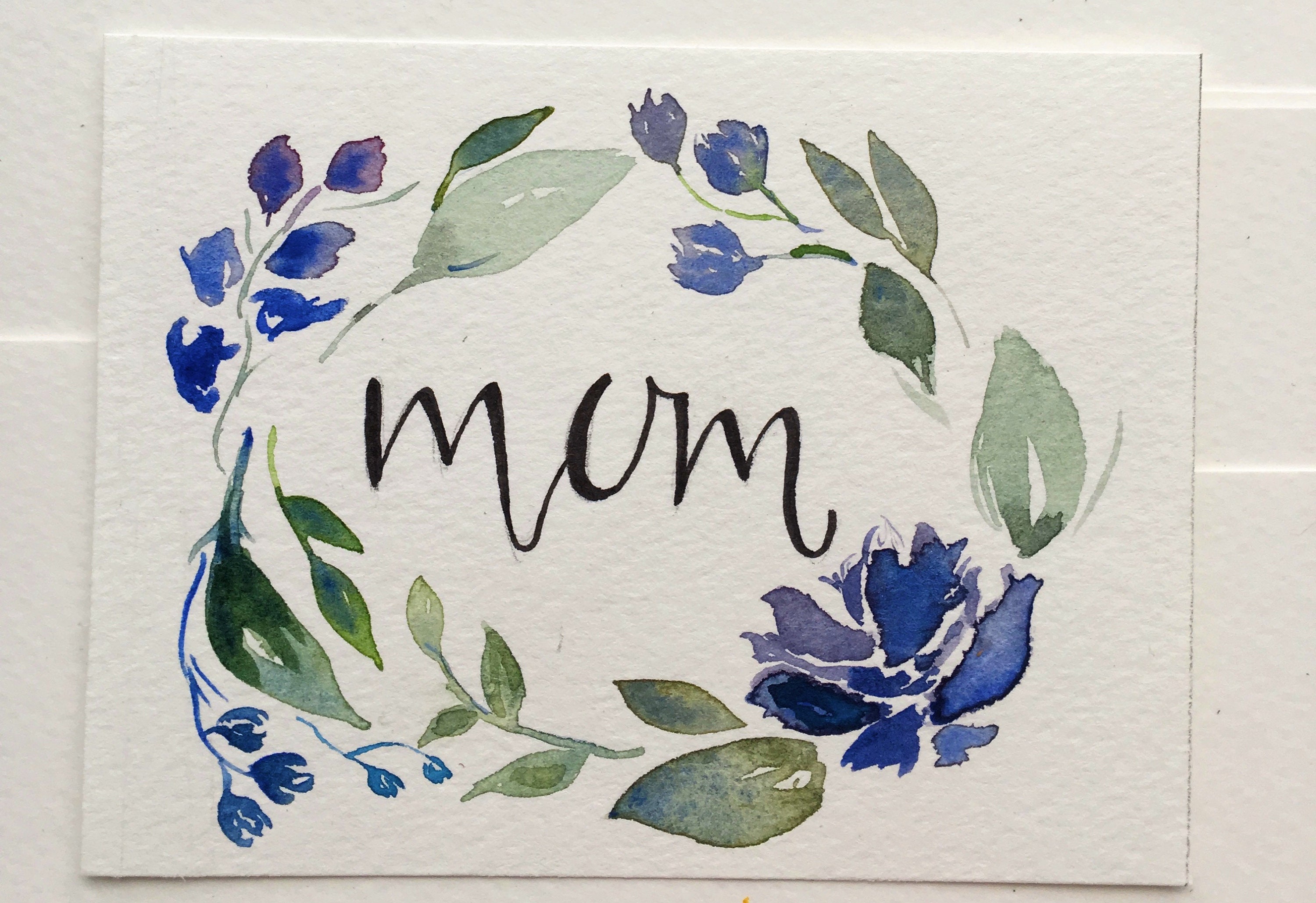 Hand Painted Cards/wall Decor - Etsy
