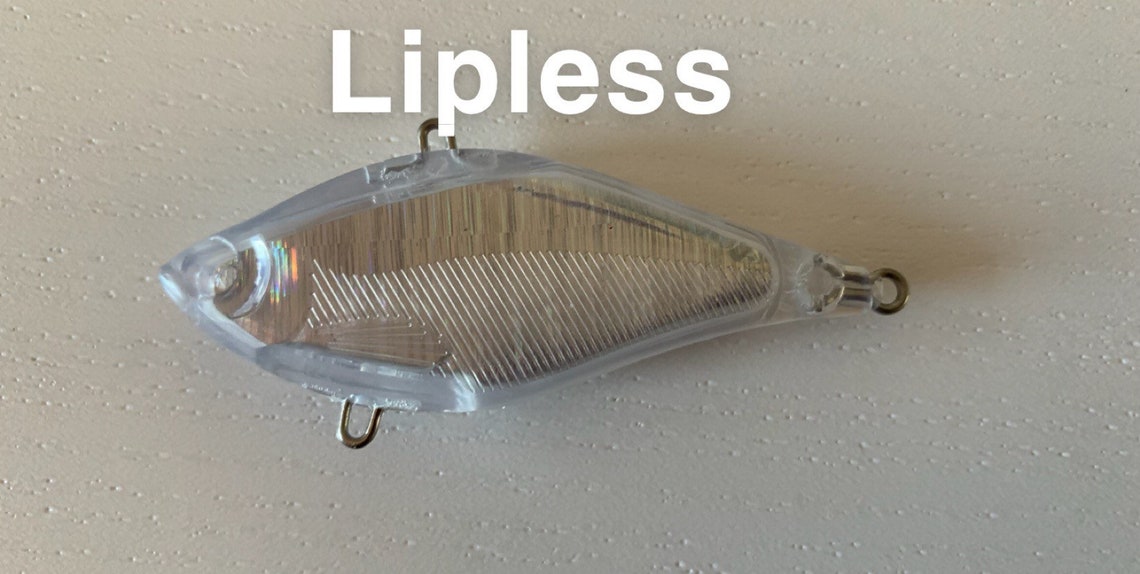 Howell Custom Lures-bleeding Shad-custom Painted Fishing Lure | Etsy