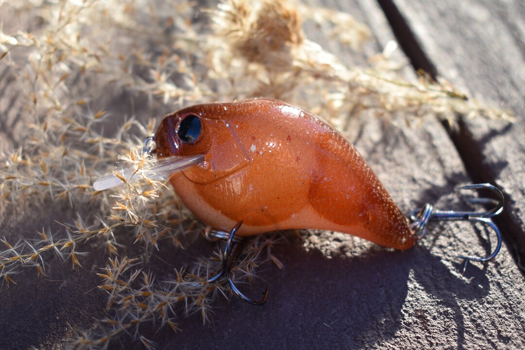 Howell Custom Lures - Harvest Craw - Custom Painted Fishing Lure - Etsy