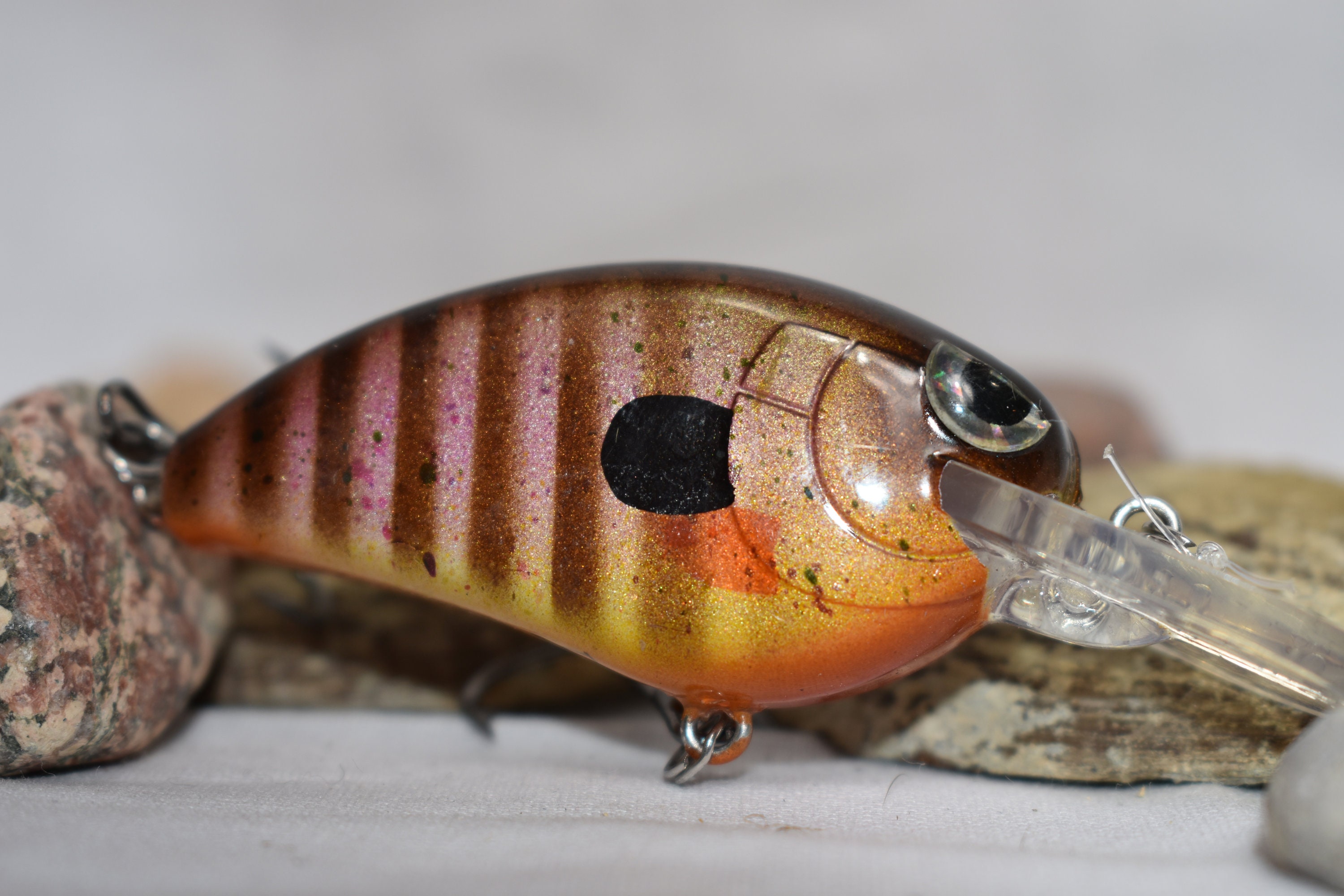 Howell Custom Lures- Green Sunny- Custom Painted Fishing Lure - Etsy