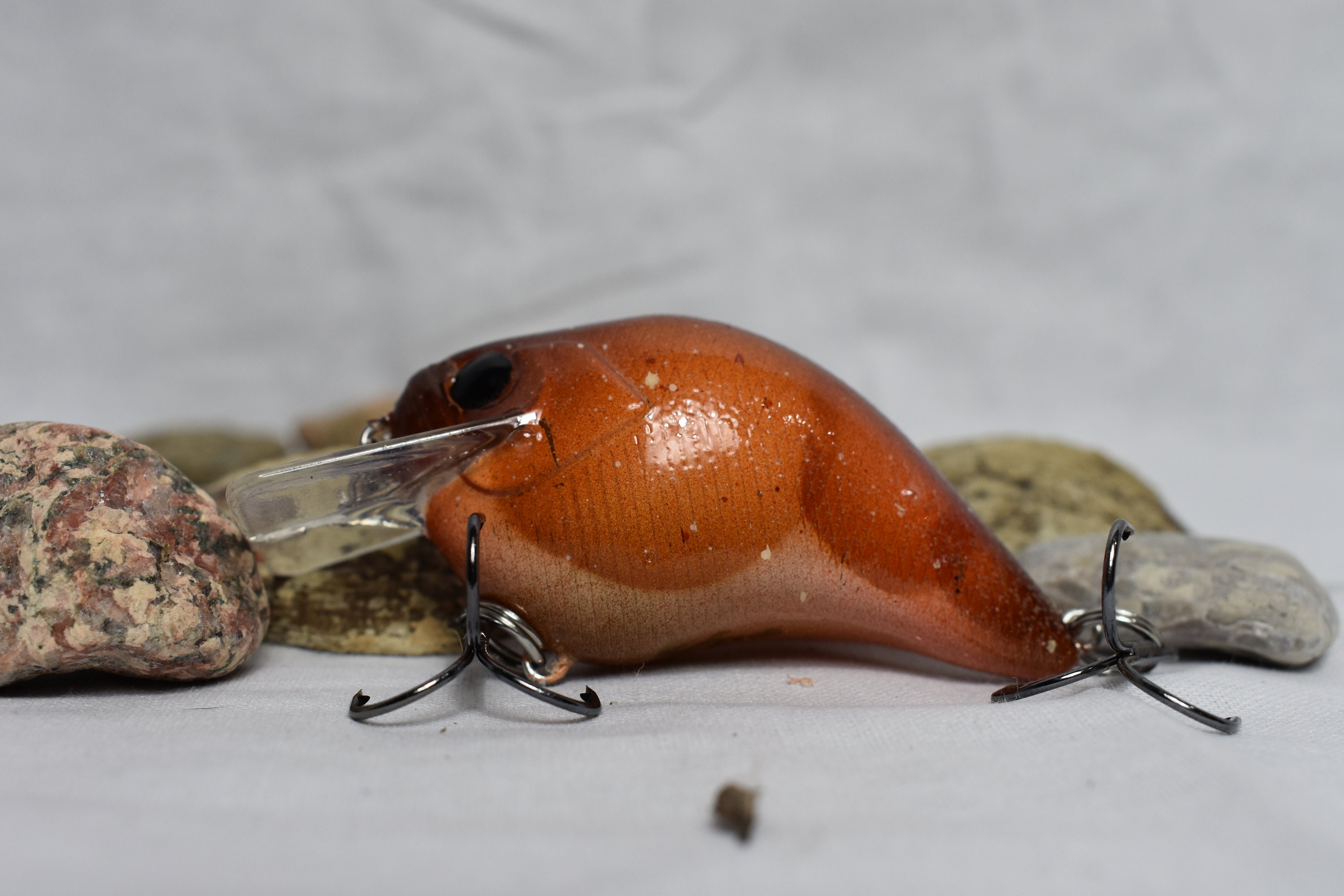 Howell Custom Lures Harvest Craw Custom Painted Fishing Lure - Etsy