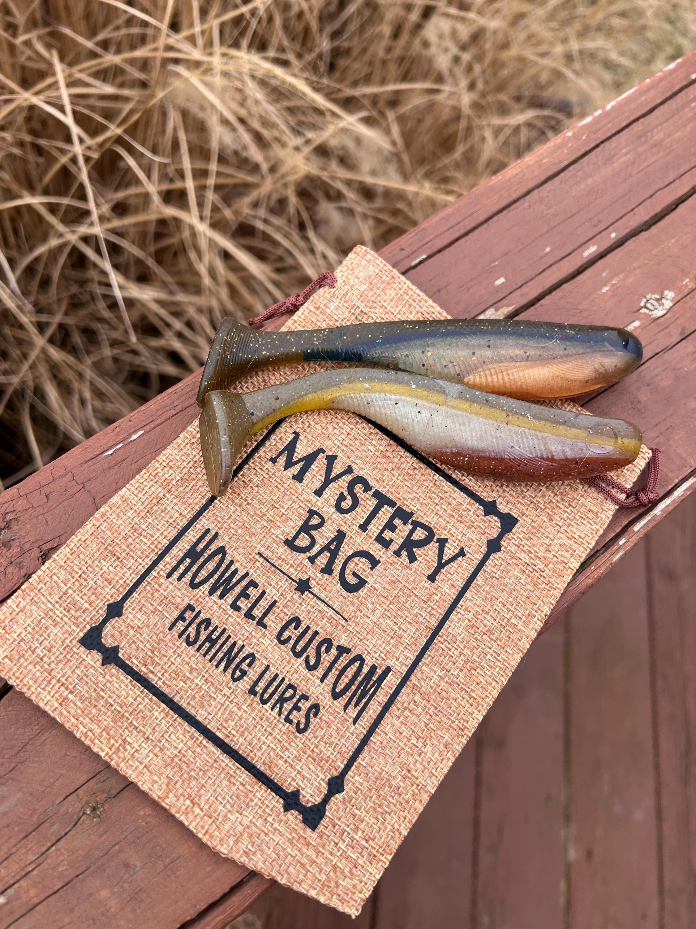 Fishing Lure Mystery Bag: Custom Hand Poured Swimbait Gift - Etsy