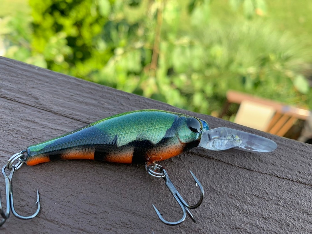 Howell Custom Lures- Natural Craw- Custom Painted Fishing Lure - Etsy