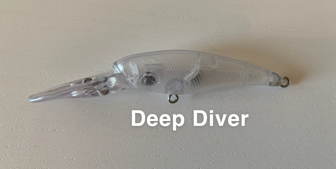 Howell Custom Lures-bleeding Shad-custom Painted Fishing Lure | Etsy