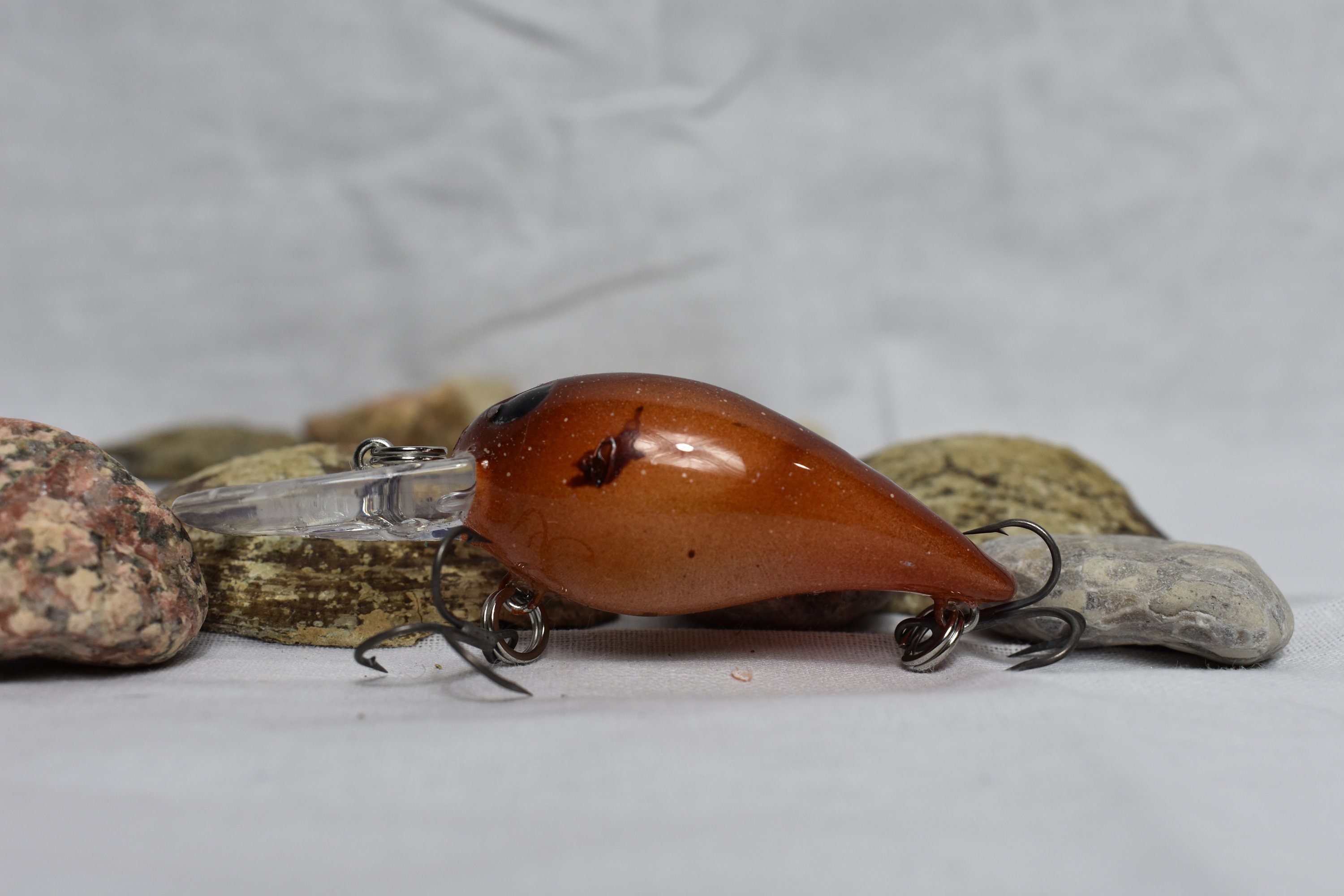 Howell Custom Lures Harvest Craw Custom Painted Fishing - Etsy