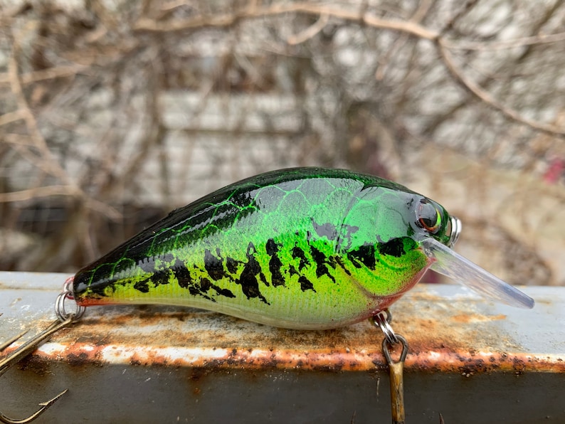 Howell Custom Lures- Baby Bass -custom Painted Fishing Lure - Etsy