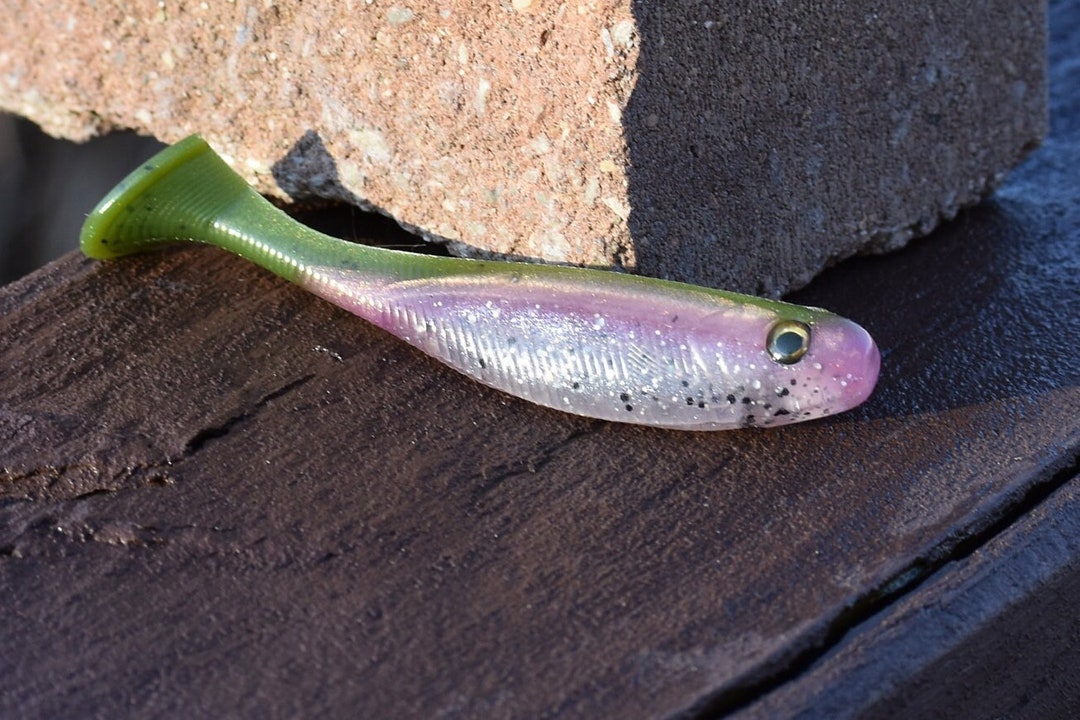 Howell Custom Lures - Soft Swimbait - All Seasons - 4" Swim Bait - 6 ...