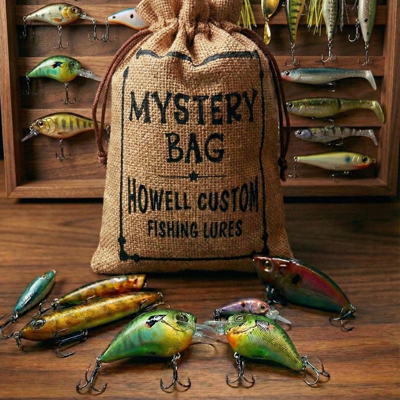 Custom Painted Swimbait - Etsy