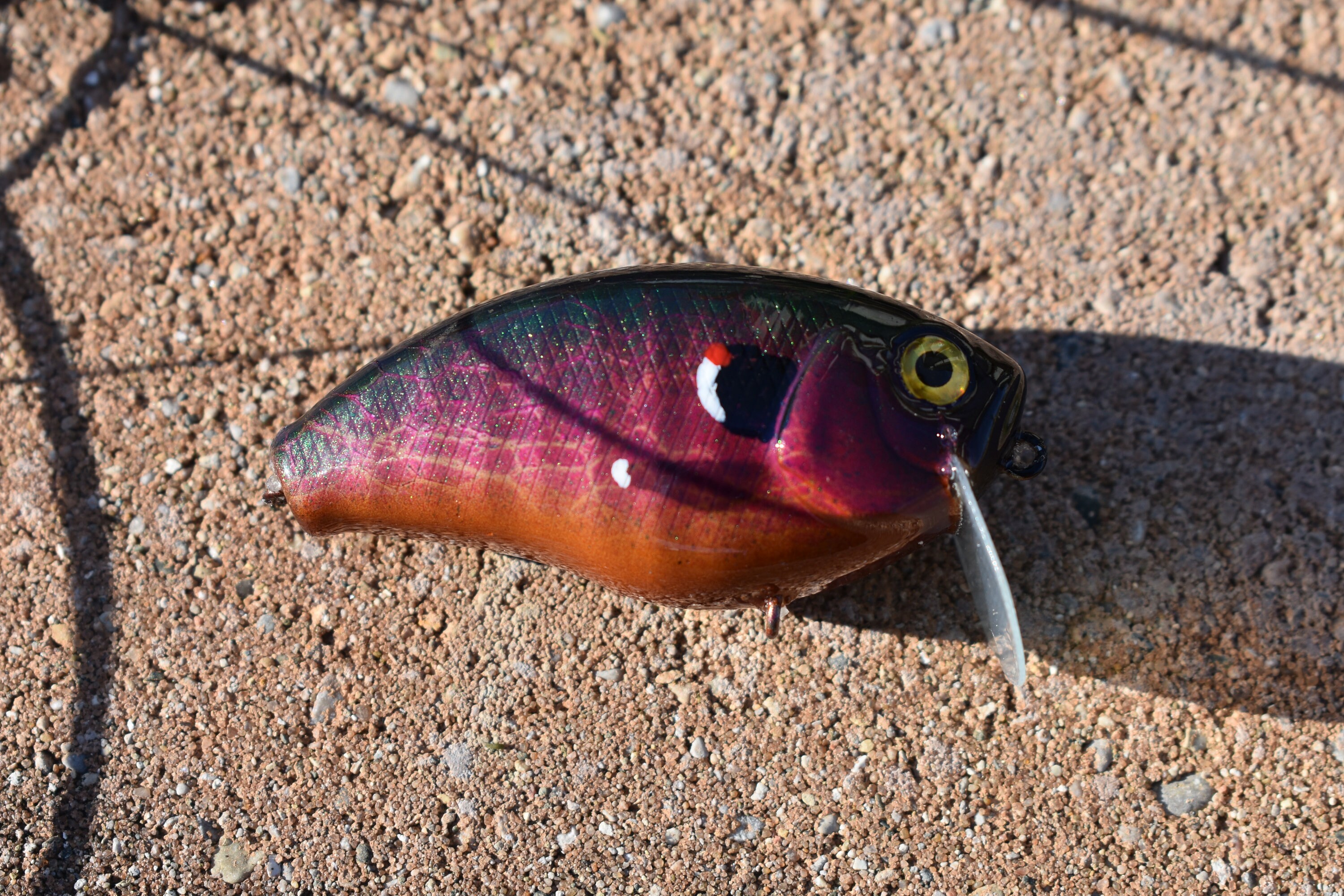 Howell Custom Lures Pro Strawberry Custom Painted Fishing Lure - Etsy