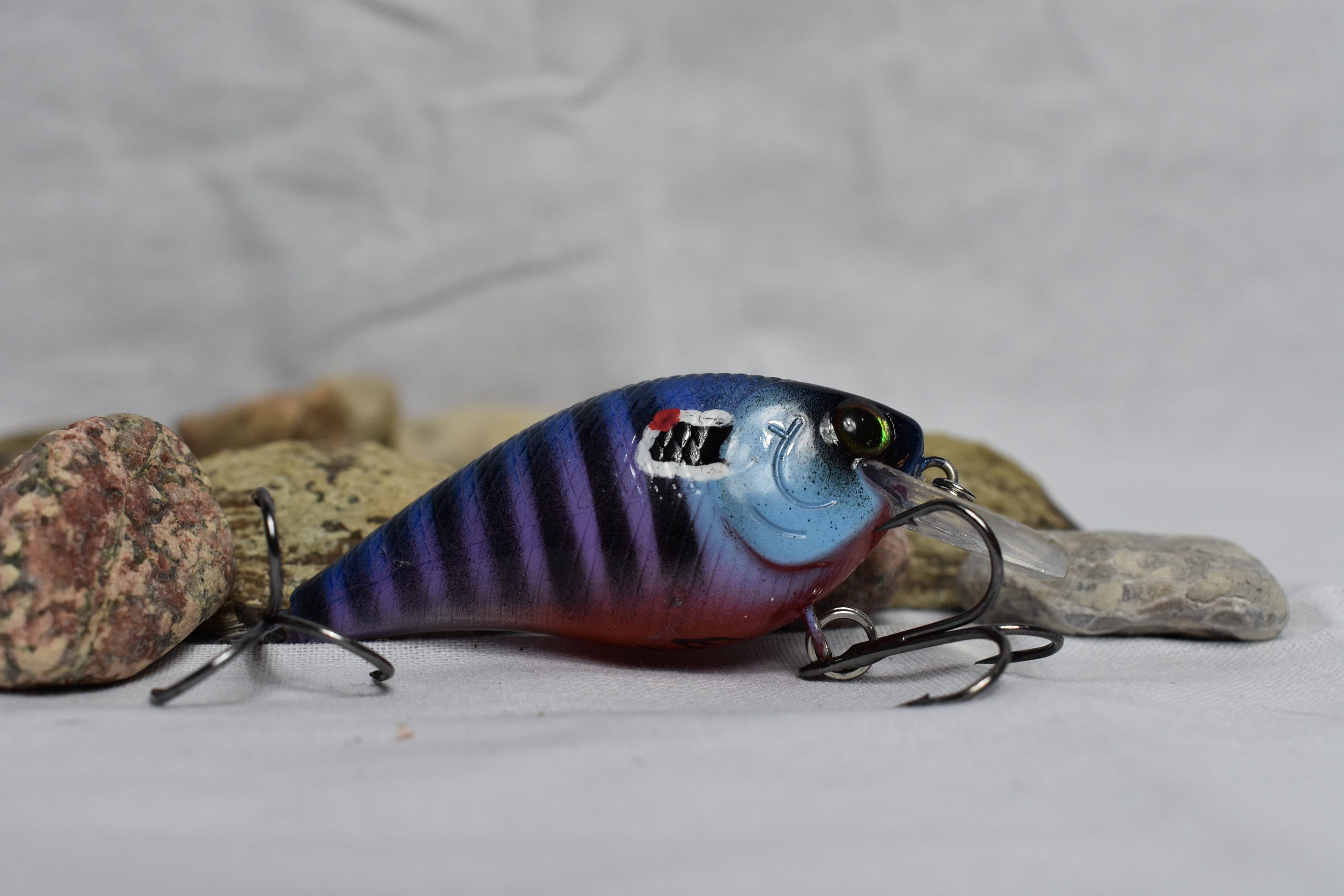 Howell Custom Lures Purple Rain Custom Painted Fishing Lure - Etsy